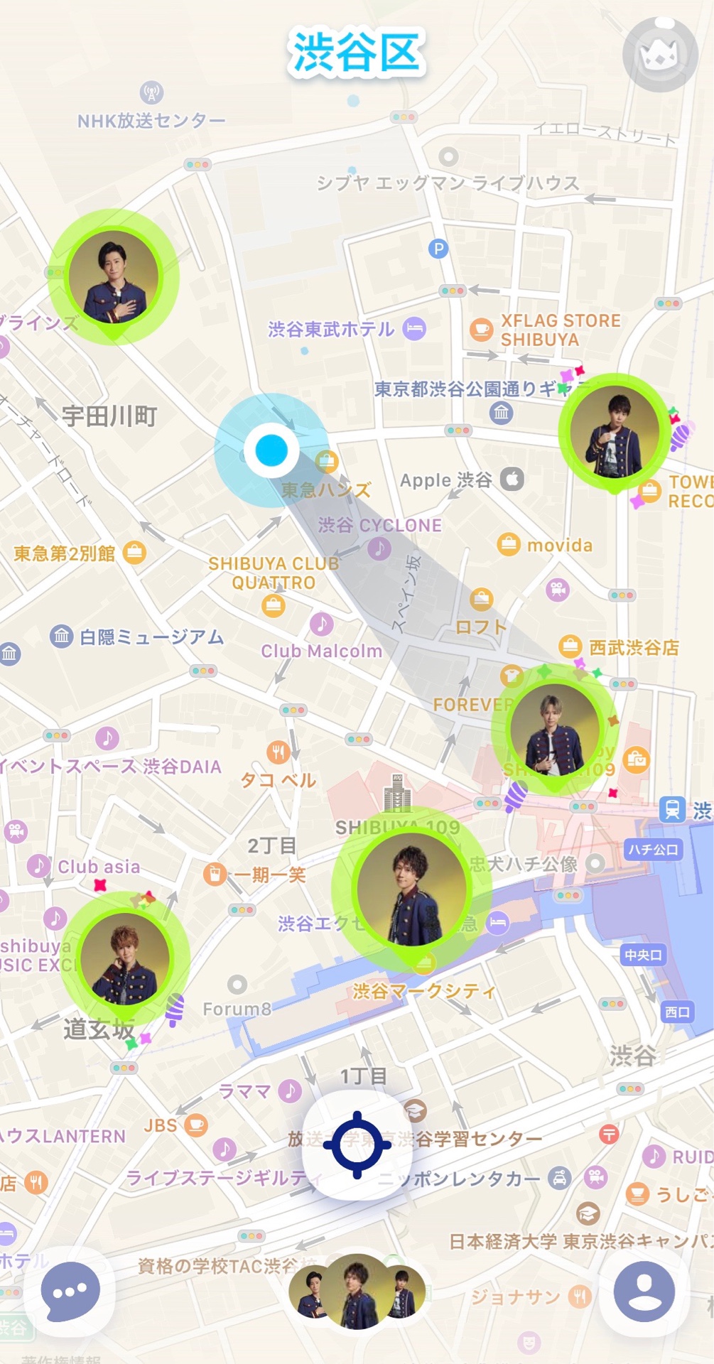 CUBERSをZenlyで探せ!!渋谷で鬼ごっこ!! @ 渋谷(東京) | CUBERS official website